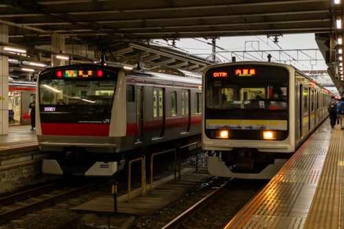 房総・北総エリアへのE233系転入と209系置き換え – 4号車の5号車寄り