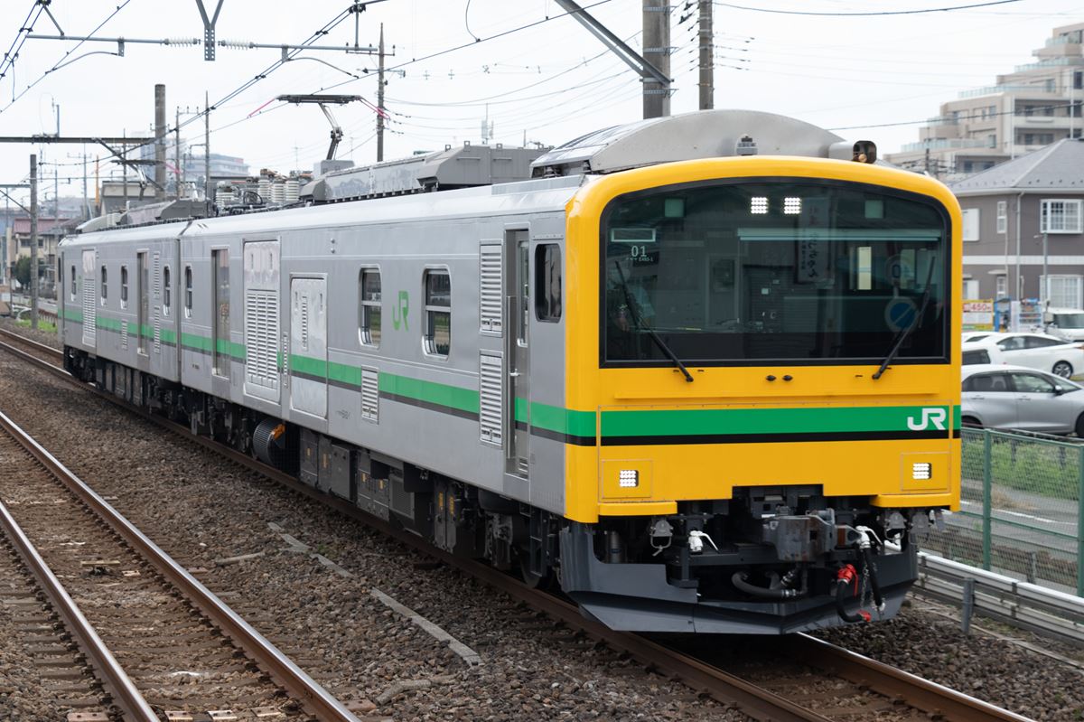 E493形 尾久臨時仕業に2号機が充当（2025/02/09） – 4号車の5号車寄り