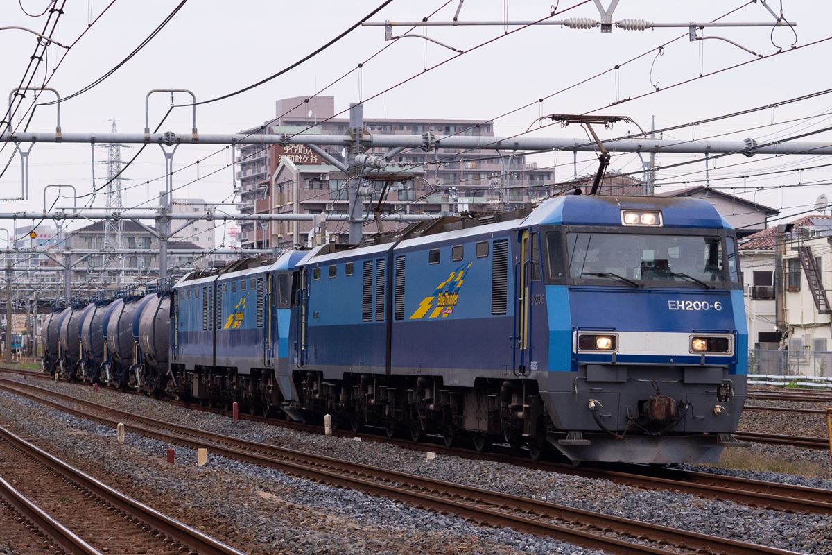 EH200形 高崎A202仕業に19号機が充当（2025/04/29） – 4号車の5号車寄り